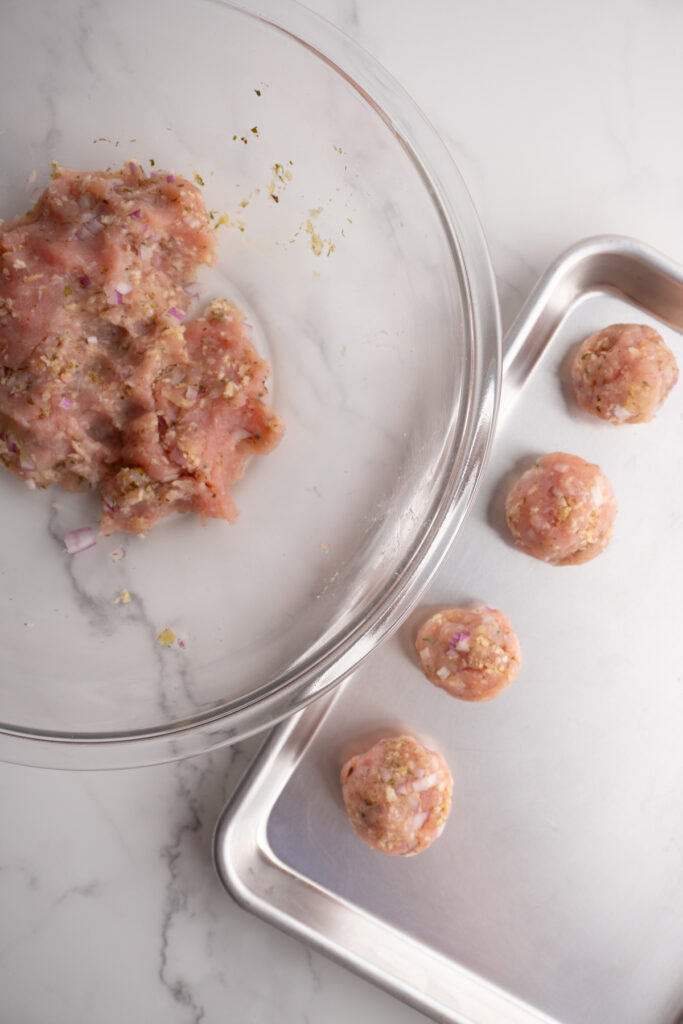 Healthy Greek Turkey Meatballs
